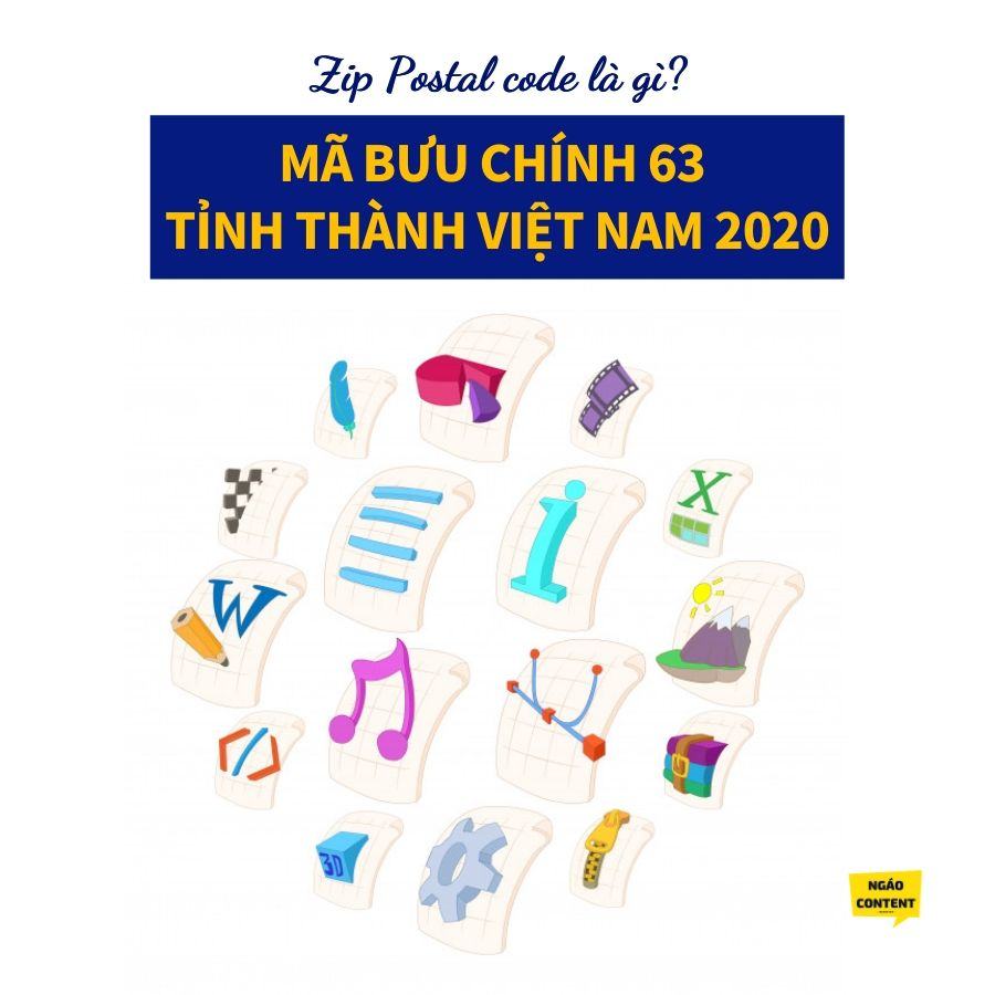 Zip Postal code là gì? Mã bưu chính 63 tỉnh thành Việt Nam mới nhất ...