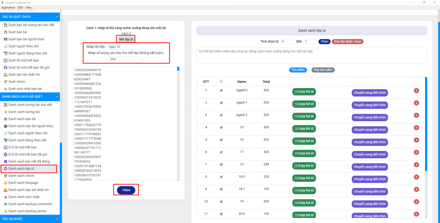 Hướng dẫn sử dụng Simple Facebook Pro mới nhất 2021 - Quy trình nuôi ...