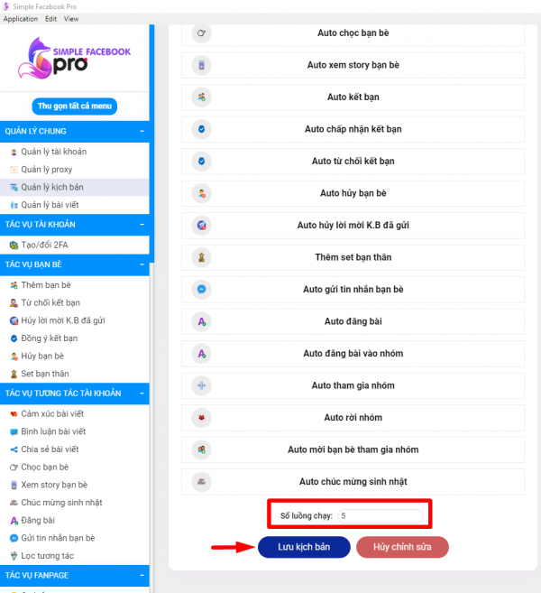 Hướng dẫn sử dụng Simple Facebook Pro mới nhất 2021 - Quy trình nuôi ...